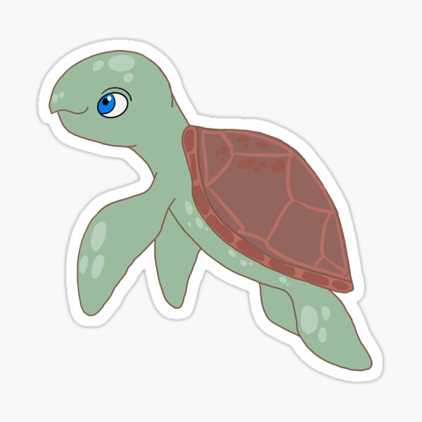 "Turtle " Sticker for Sale by clairejones63 | Redbubble