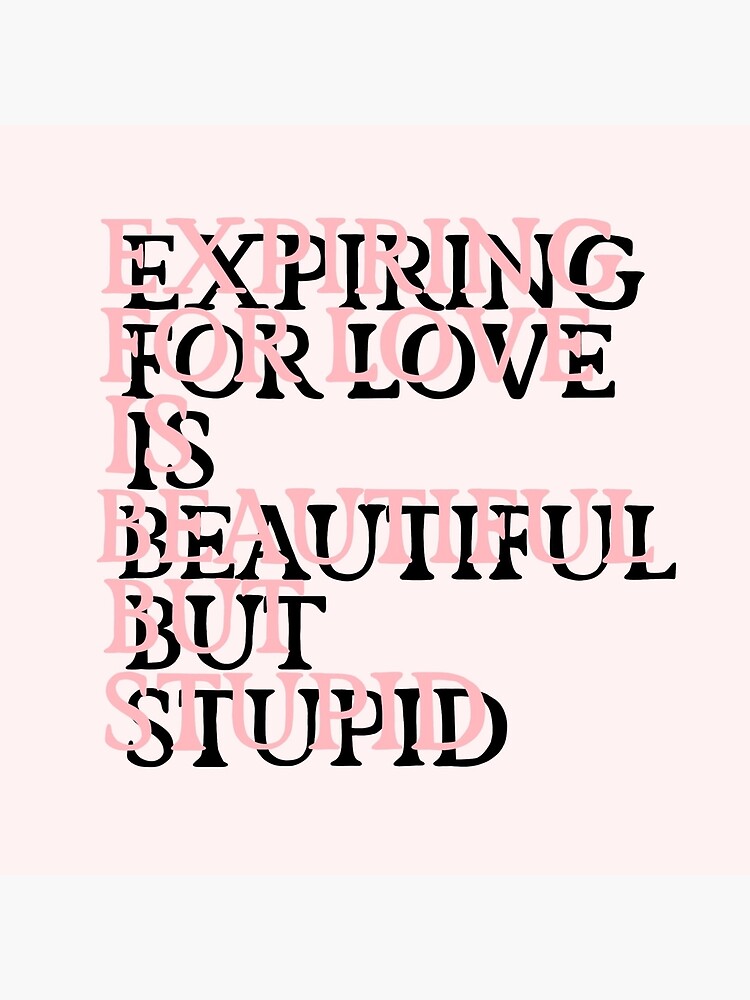 "Expired Love" Poster by aplatt1919 | Redbubble