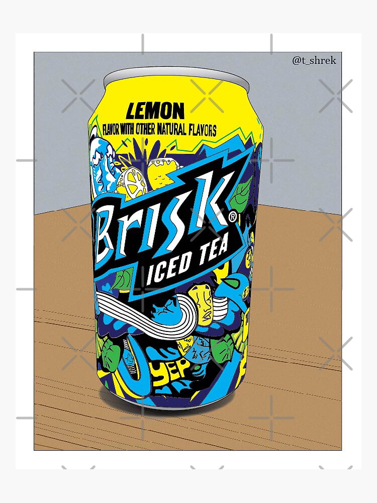 "Brisk Can" Sticker for Sale by TShrek99 | Redbubble
