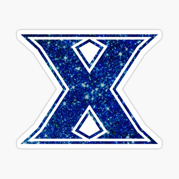 "Xavier Glitter Logo" Sticker for Sale by smstickersx | Redbubble