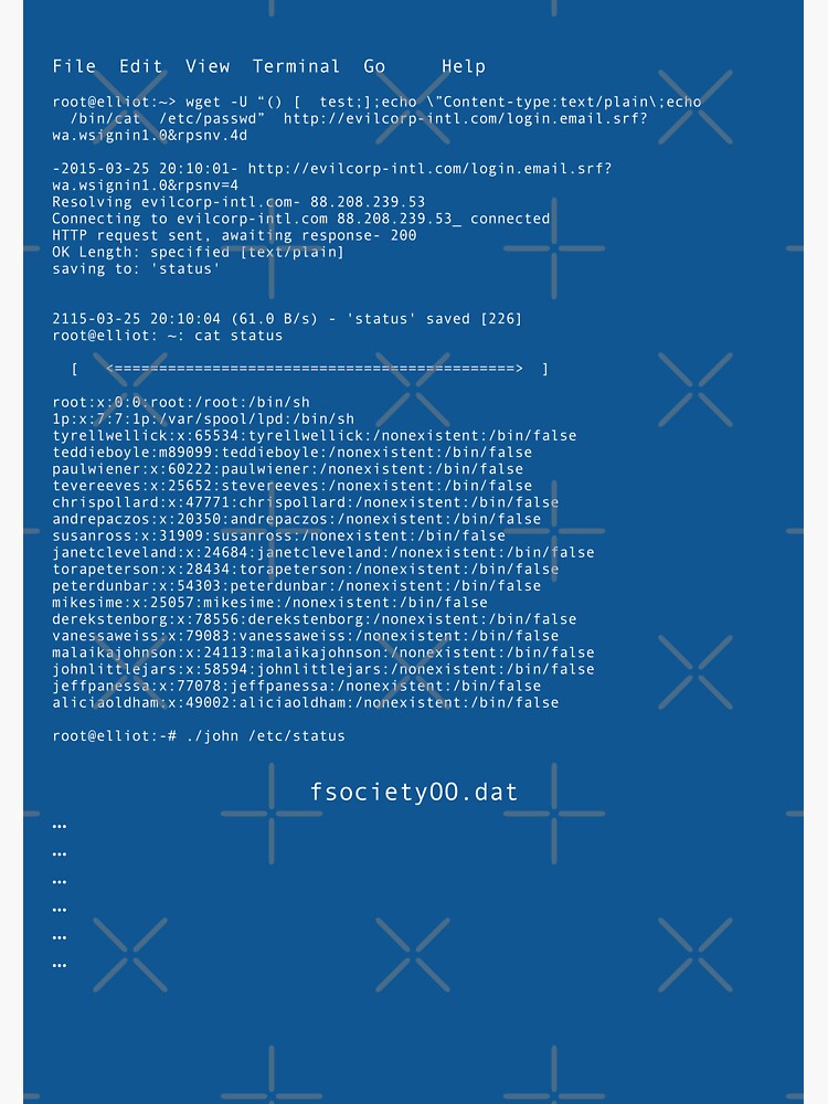 "Hack the World Society Style" Sticker by jamiechall | Redbubble