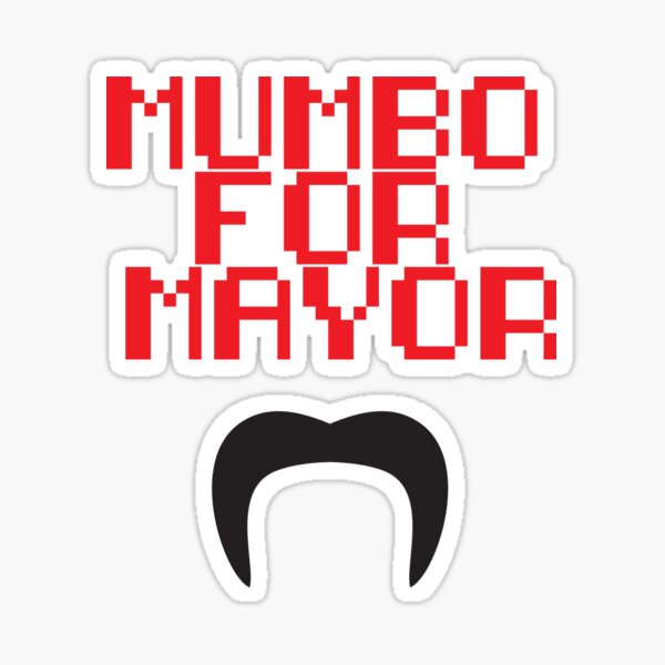 "Mumbo for Mayor!" Sticker by sineyas | Redbubble