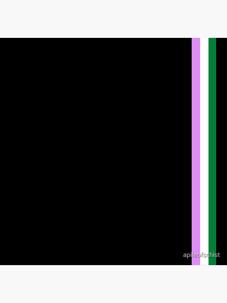 "Subtle Retro genderqueer Flag " Sticker for Sale by apileofschist ...