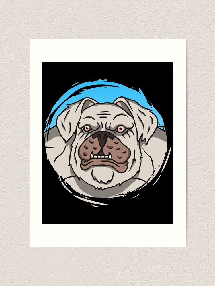 "Weredog Furry Beast Race" Art Print by therealsadpanda | Redbubble