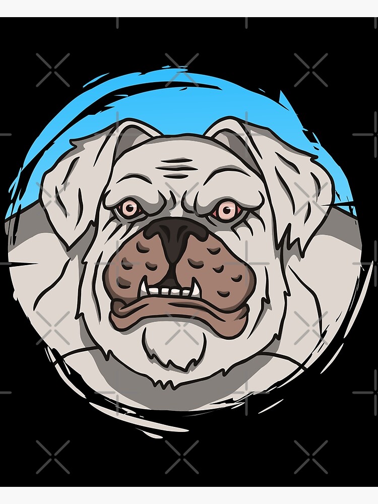 "Weredog Furry Beast Race" Art Print by therealsadpanda | Redbubble