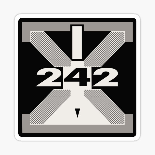 Front 242 Stickers | Redbubble