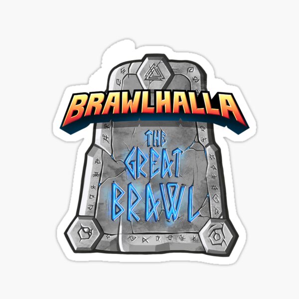"The 10 commandment of brawlhalla" Sticker by Ogrimar | Redbubble