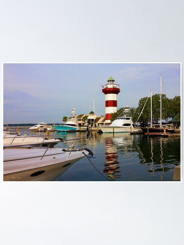 "Harbour Town Lighthouse" Poster by Lightengr | Redbubble