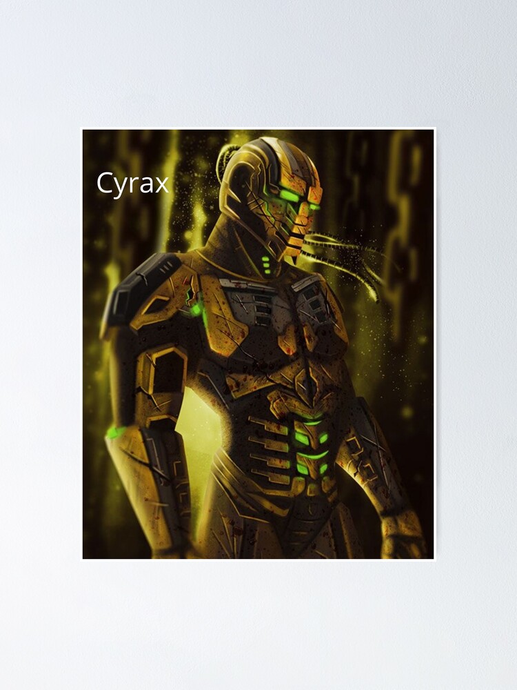 "Cyrax" Poster for Sale by Ghostach | Redbubble