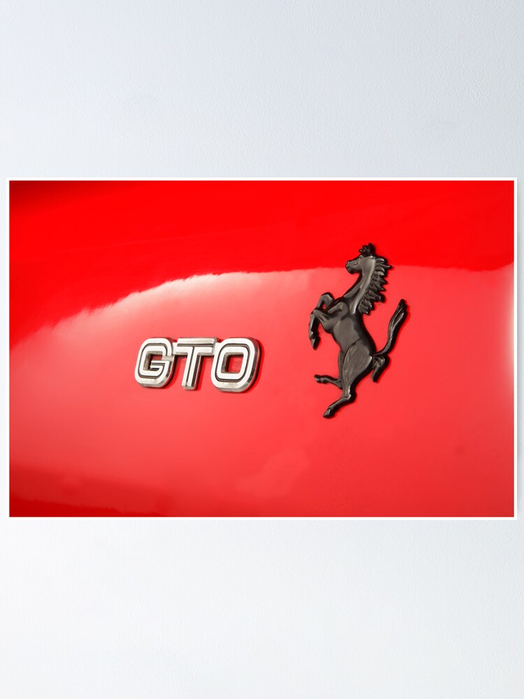 "Ferrari 288 GTO 1985" Poster by StefanBau | Redbubble