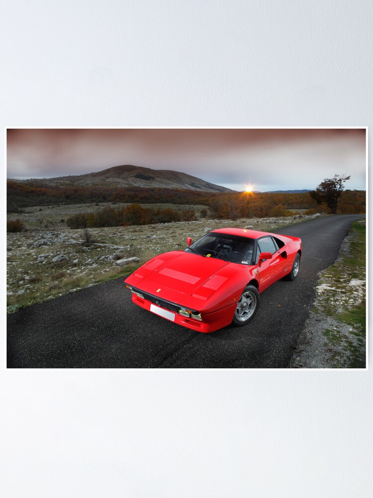 "Ferrari 288 GTO 1985" Poster by StefanBau | Redbubble