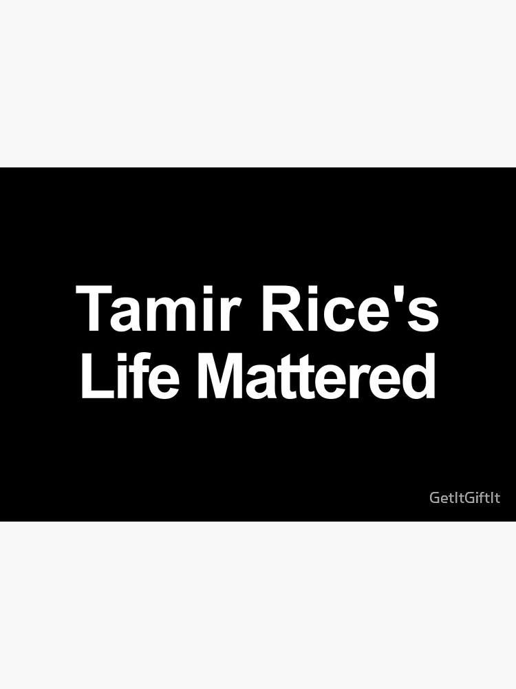 "Tamir Rice's Life Mattered design" Mask by GetItGiftIt | Redbubble