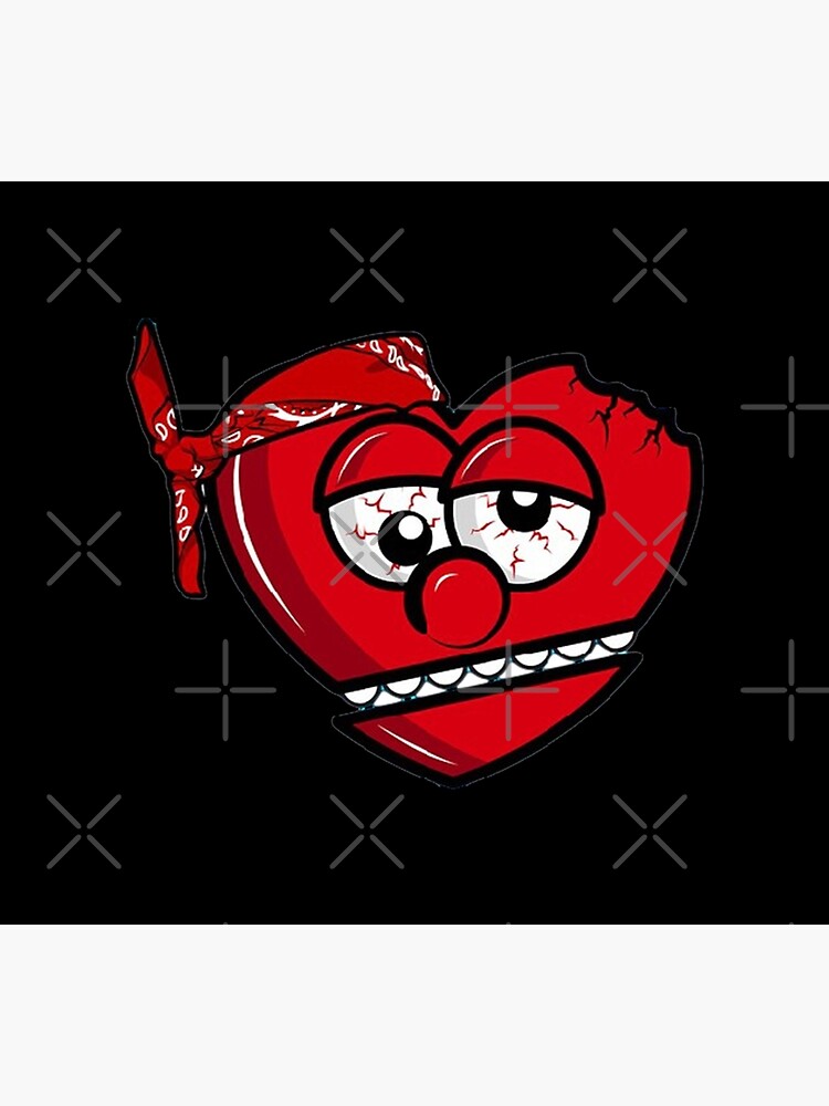 "Broken Heart - Glo Gang" Poster by HouseofBalloon | Redbubble