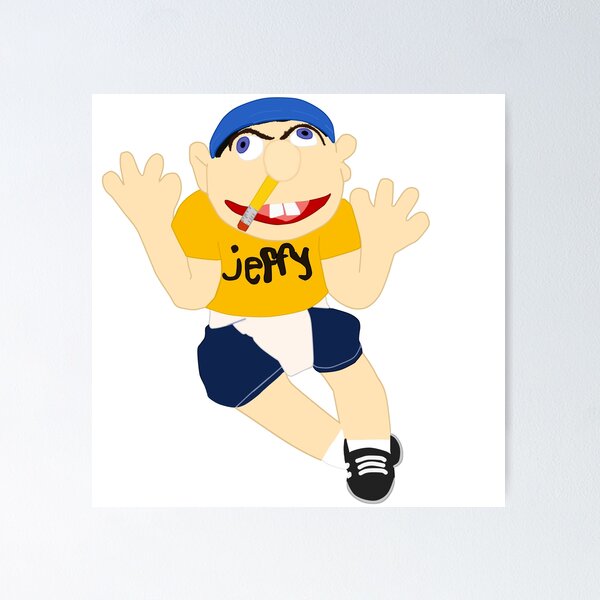 "Jeffy Puppet SML Youtube " Poster for Sale by RyanDoodles | Redbubble