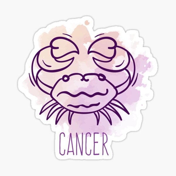 "Cancer Zodiac" Sticker for Sale by Dieowl | Redbubble