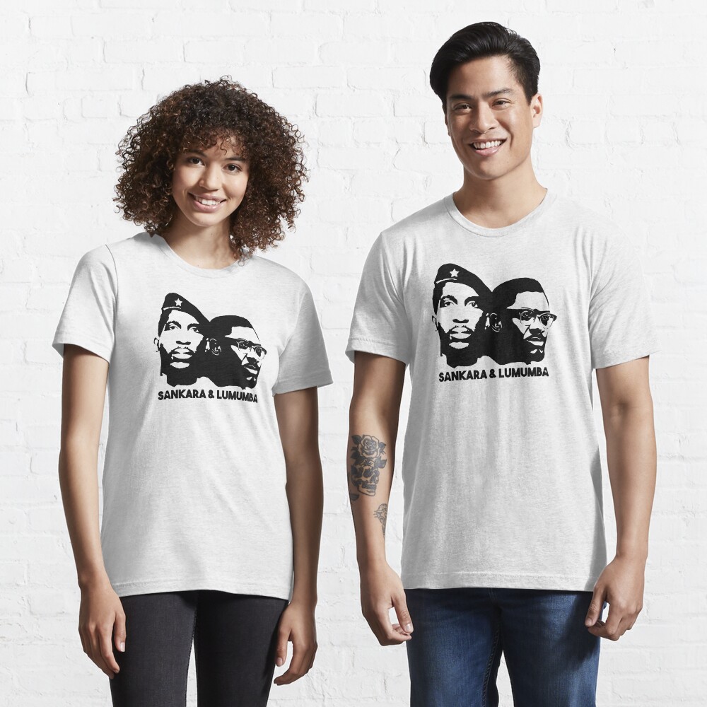 "Thomas Sankara & Patrice Lumumba" T-shirt for Sale by Nkioi ...