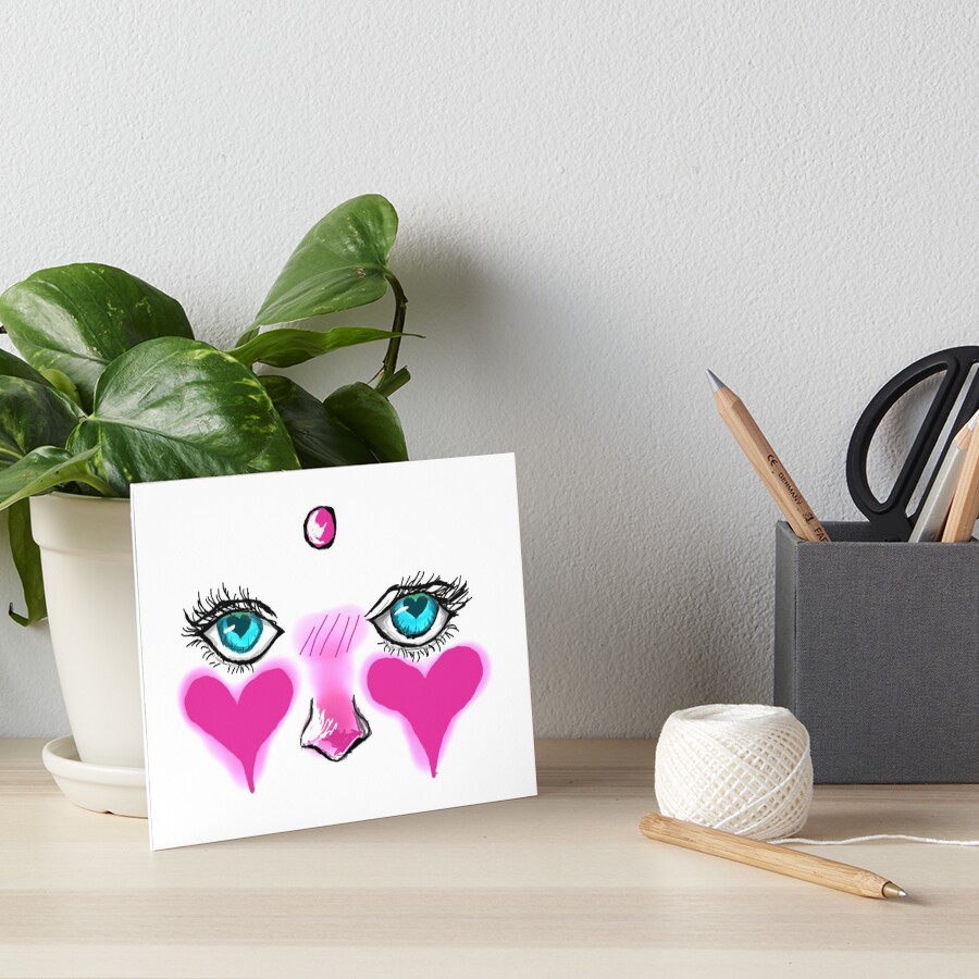 "Loving eyes" Art Board Print by Anami-Mesa-27 | Redbubble