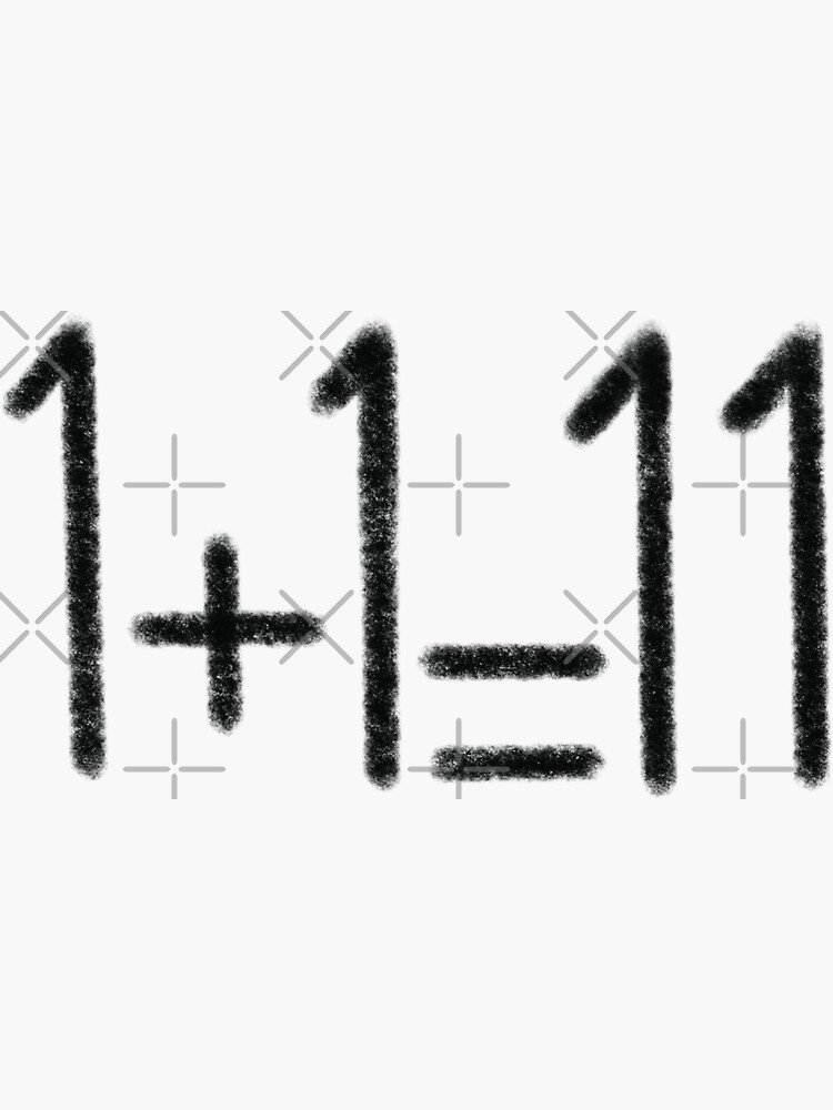 "Eleven" Sticker for Sale by ckai11 | Redbubble