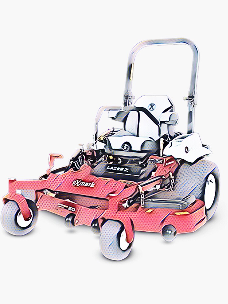 "Exmark Mower" Sticker by Ardenebee | Redbubble