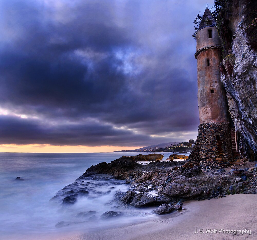"Victoria Beach Lighthouse at Night" by J. S. Wolf Photography | Redbubble