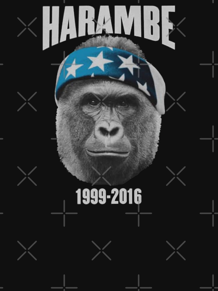 "Harambe" Essential T-Shirt for Sale by jordan5L | Redbubble