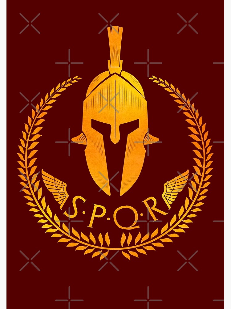 "SPQR" Poster by VanHand | Redbubble