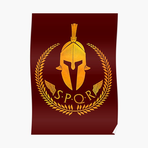 "SPQR" Poster by VanHand | Redbubble