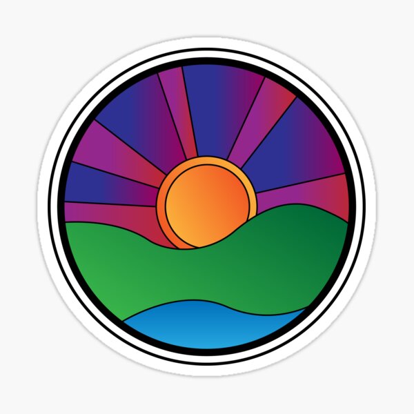 "Sunrise" Sticker by thinkmore | Redbubble