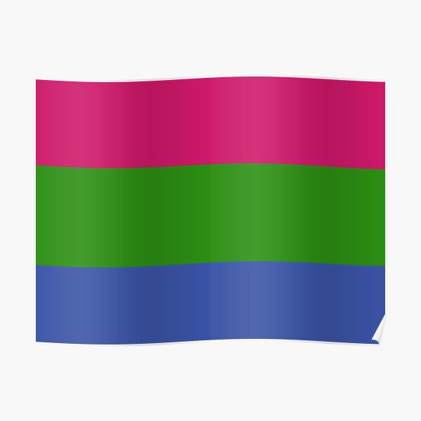 "Poly Pride Flag" Poster for Sale by nameless---wolf | Redbubble