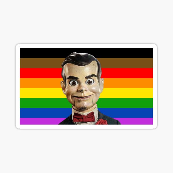 "Slappy Says Gay Rights 2" Sticker for Sale by kara776 | Redbubble