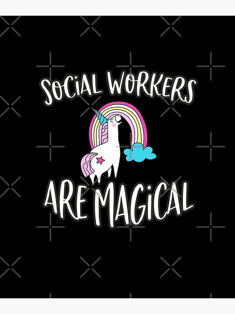 Paper & Party Supplies Social Work Graduation Social Worker Unicorn ...