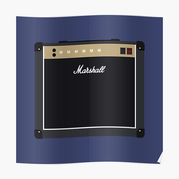 Pósters: Marshall Amp | Redbubble