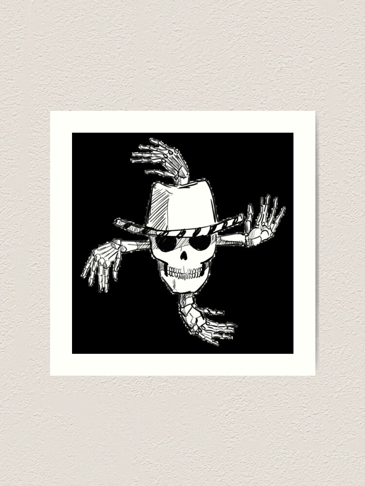 "Nico Robin Skull Drawing" Art Print by Robin- | Redbubble