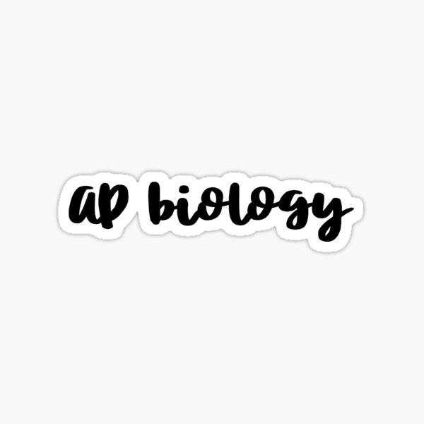 Ap Biology Stickers | Redbubble