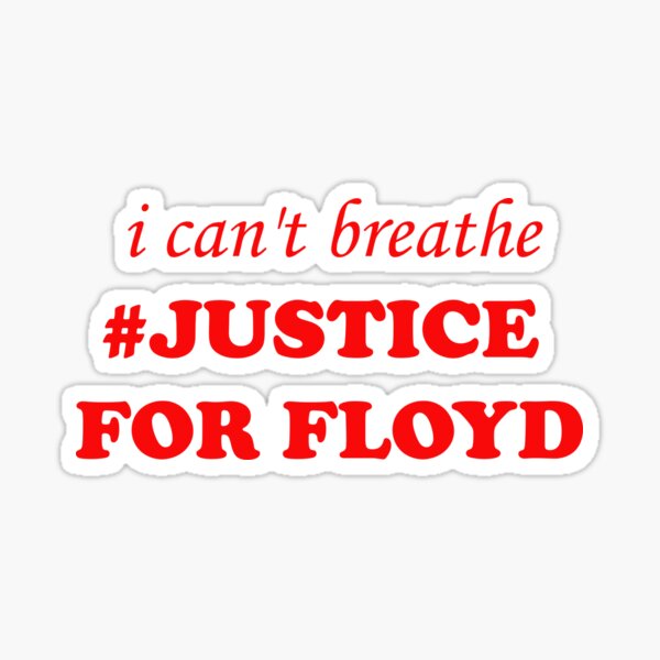 "George Floyd" Sticker by chaimaa0030 | Redbubble