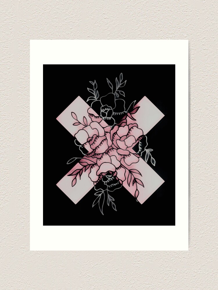 "Edgy Roses " Art Print for Sale by BreelynnK311 | Redbubble