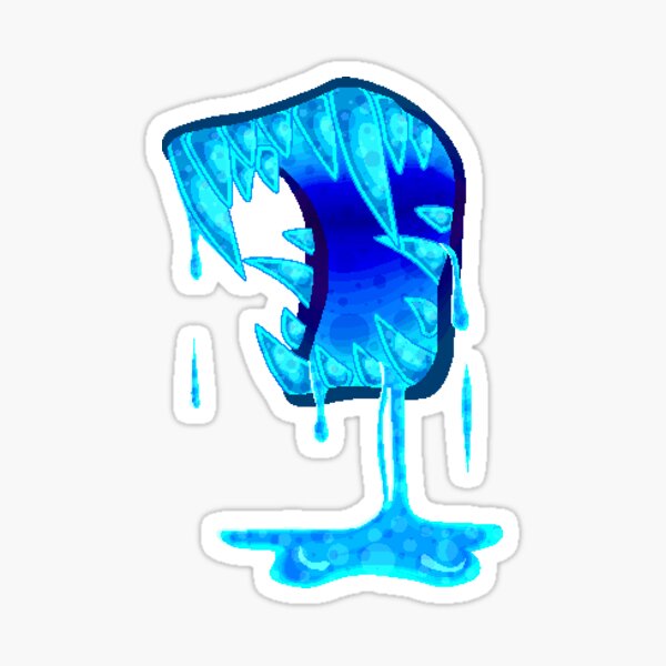 "Chilled jaws Pixel art" Sticker by TheNervousMedic | Redbubble
