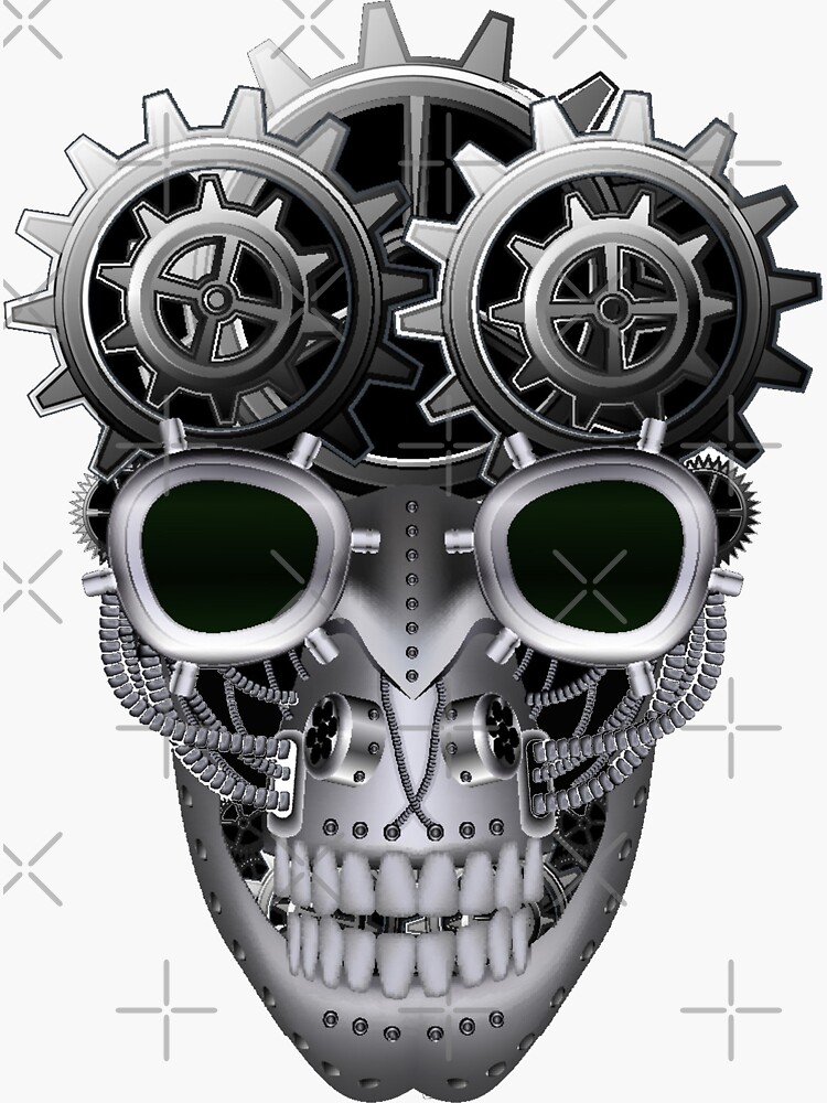"Steampunk " Sticker for Sale by silverorlead | Redbubble