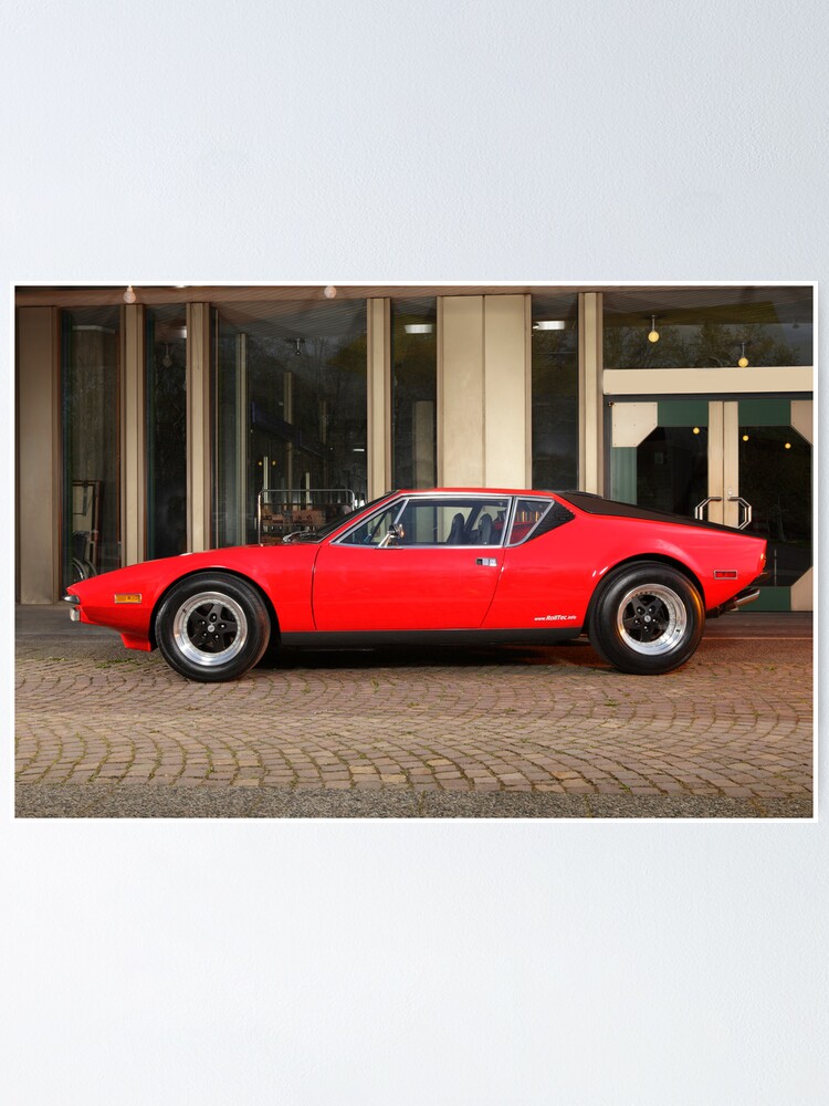 "De Tomaso Pantera 1973" Poster by StefanBau | Redbubble