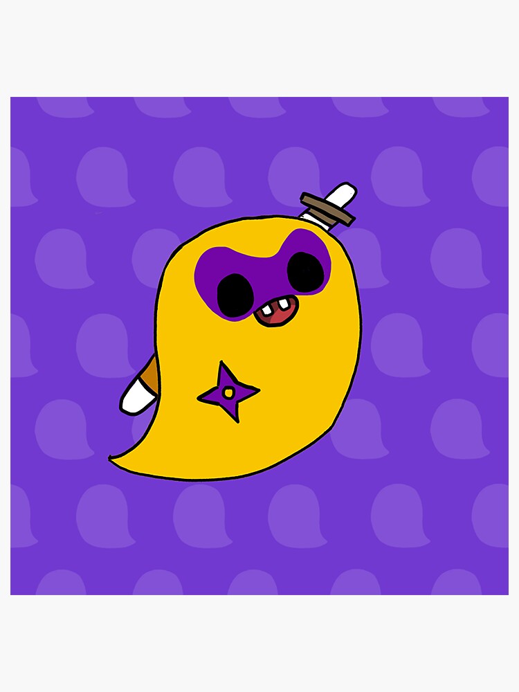 "Gumchi Ghost" Sticker for Sale by chonkikage | Redbubble