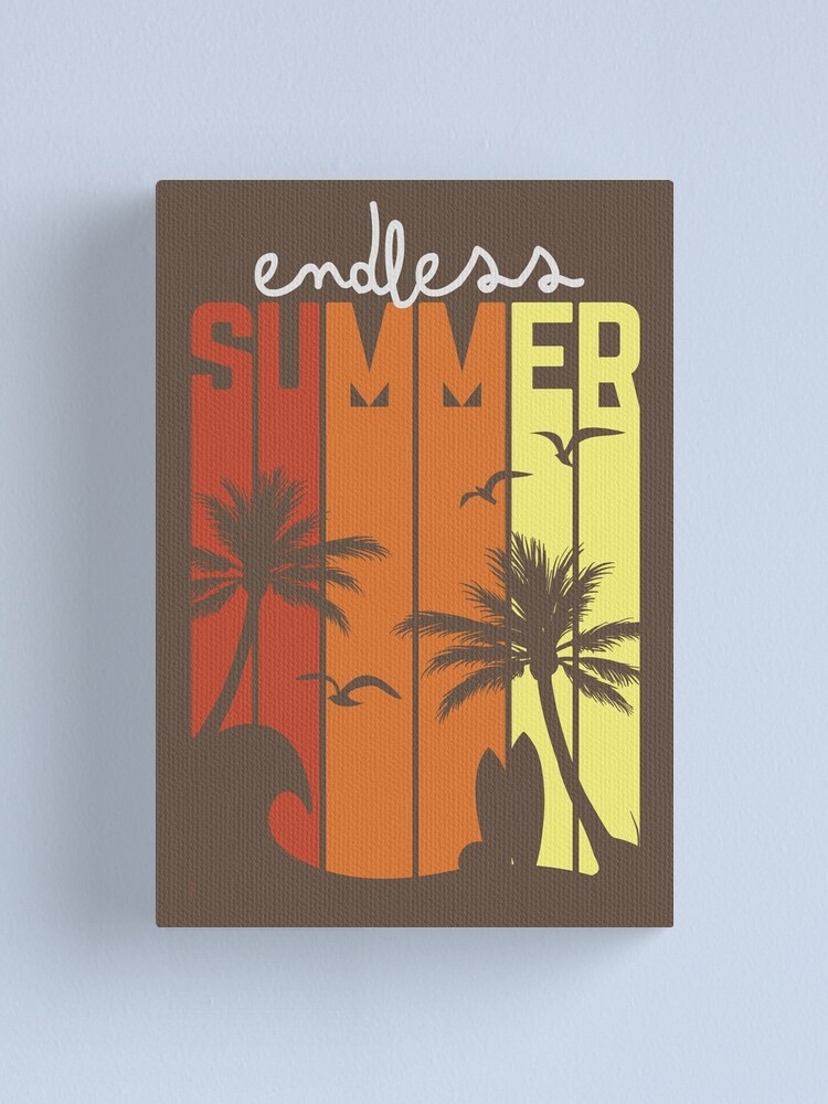 "Endless Summer" Canvas Print by metroymedio | Redbubble