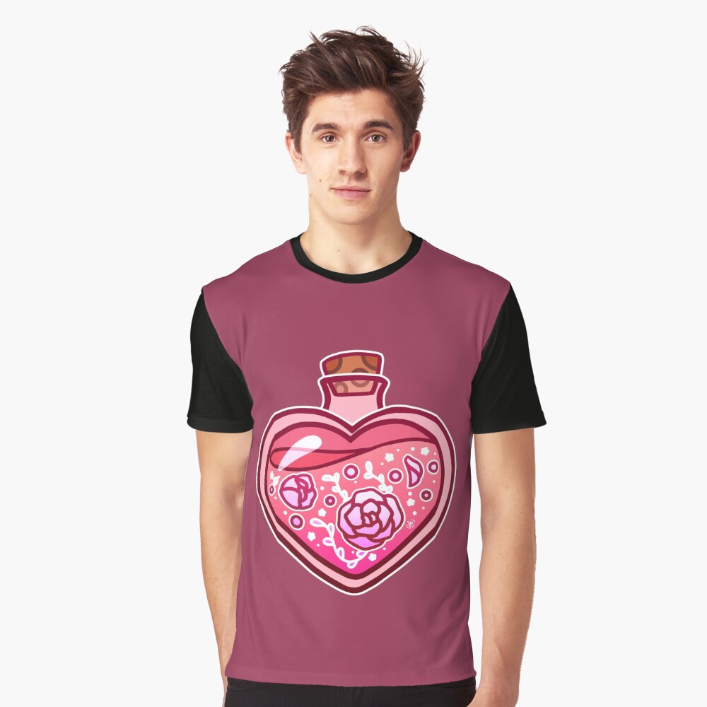 "Rose Love Potion Bottle" Sticker for Sale by heysoleilart | Redbubble