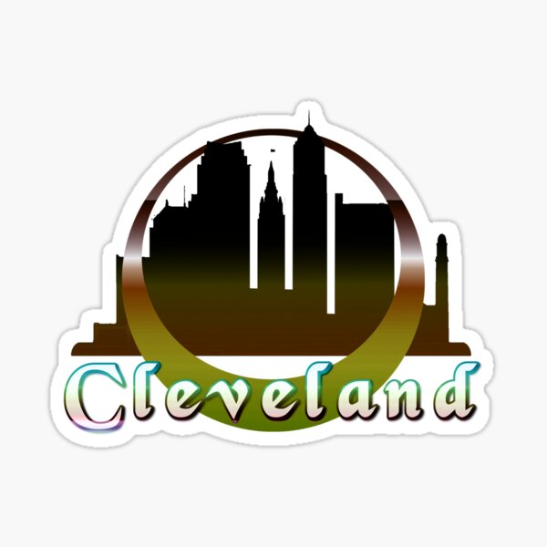 "A Hug for Cleveland II" Sticker by DeeStar | Redbubble