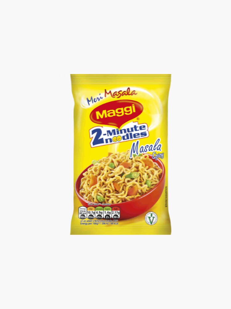 "Maggi Noodles " Sticker for Sale by ShrithaNellutla | Redbubble
