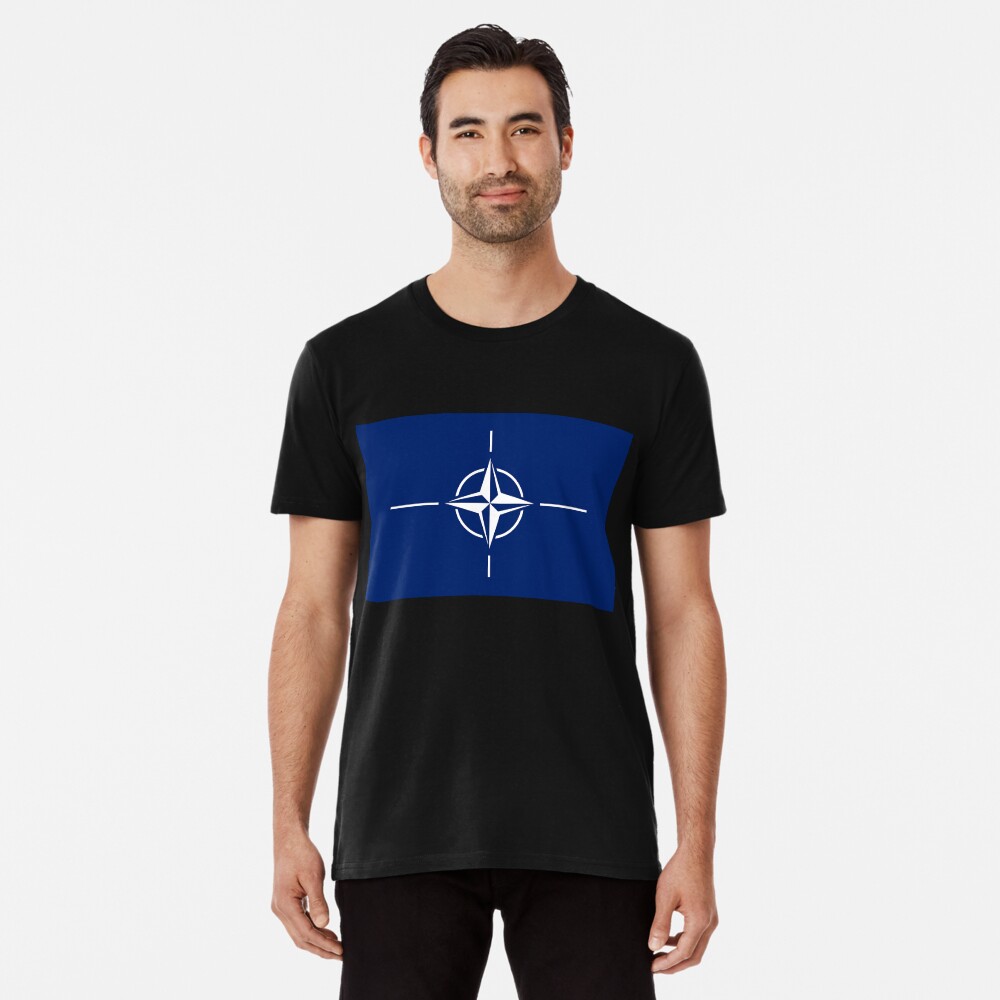 "NATO flag" Sticker for Sale by Dator | Redbubble