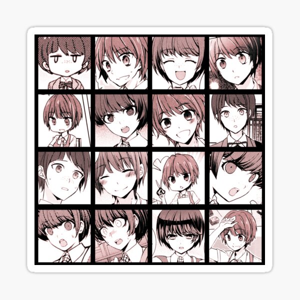 "Mahiru Manga Collection (Colored)" Sticker by Attic-Worms | Redbubble