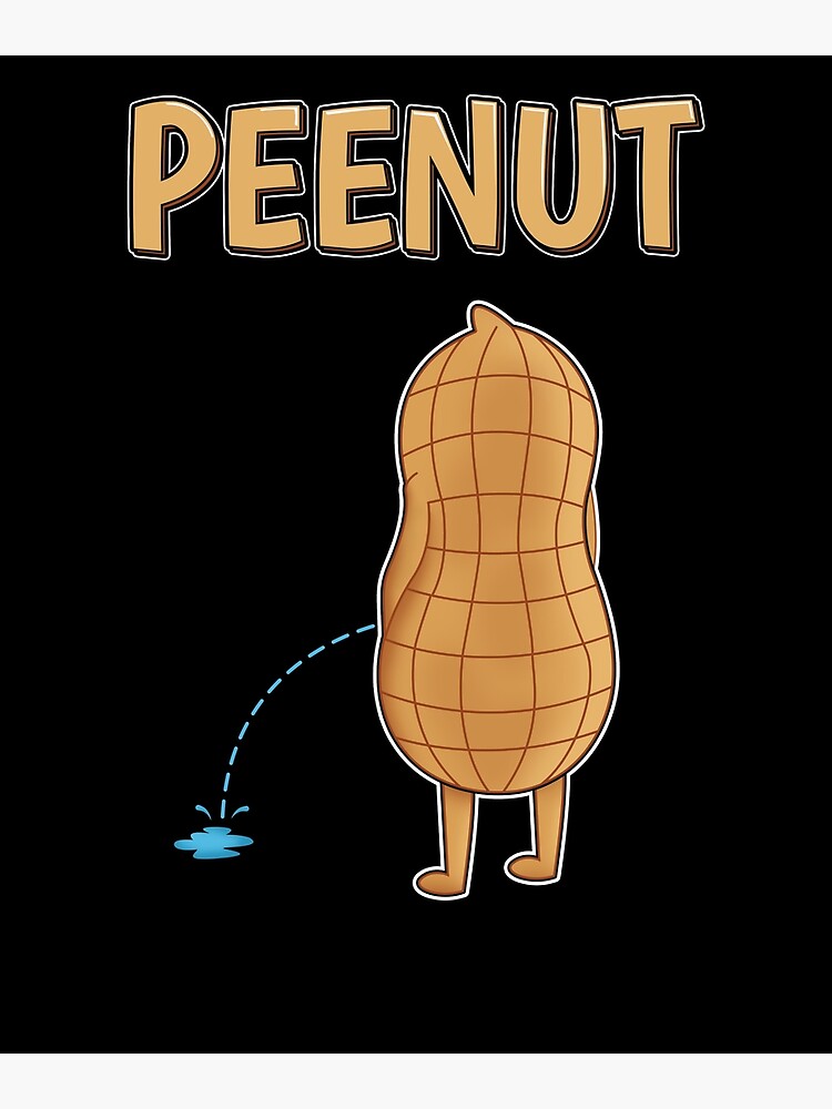 "A Peenut" Framed Art Print for Sale by BossyBrit | Redbubble