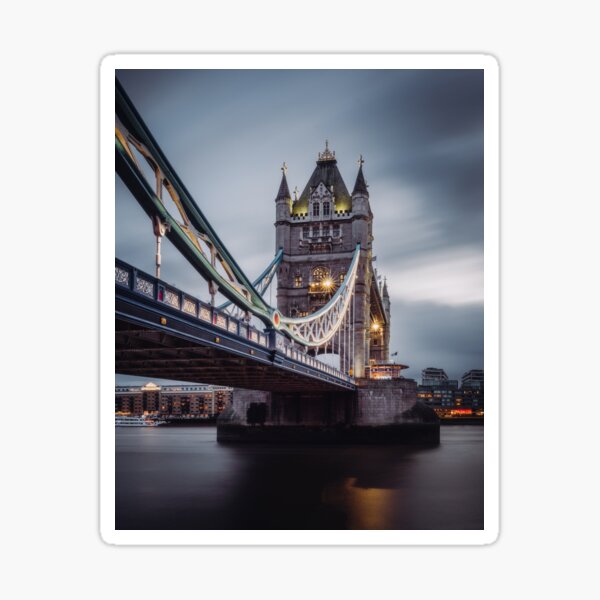" the "Tower Bridge". Photographed by Lukas Priller" Sticker for Sale ...
