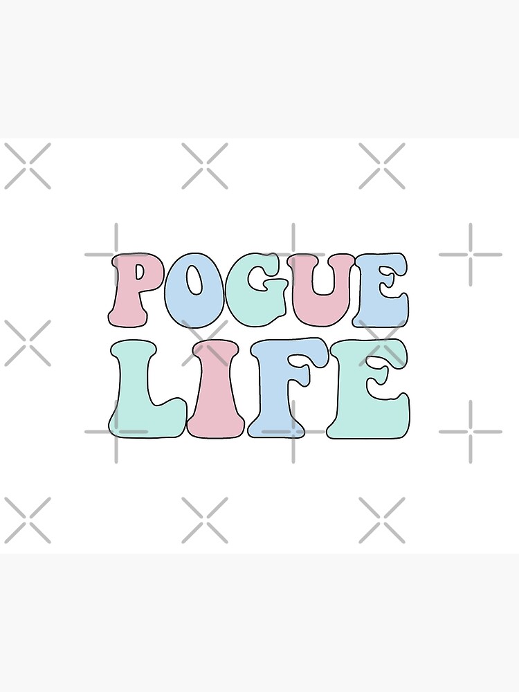 "Pogue Life sticker" Photographic Print by astroavaa | Redbubble