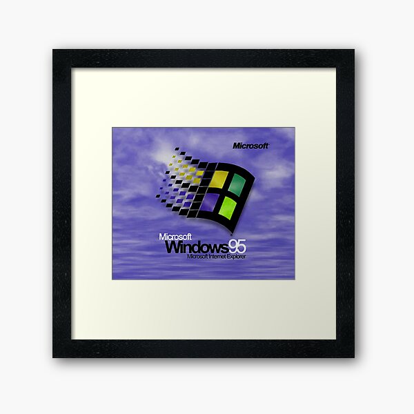 Windows 95 Framed Prints | Redbubble